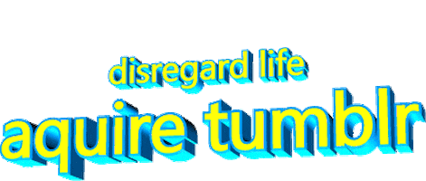 Disregard Life Aquire Tumblr No Sticker by AnimatedText for iOS ...