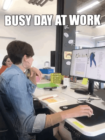 Busy At Work Funny