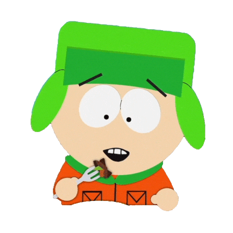 Kyle Broflovski Eating Sticker by South Park for iOS & Android | GIPHY