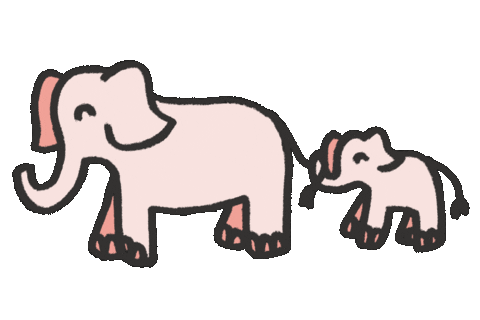 Baby Elephant Animated Gif