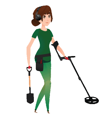 Metal Detector Detecting Sticker for iOS & Android | GIPHY