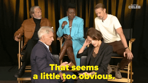 Too-obvious GIFs - Get the best GIF on GIPHY