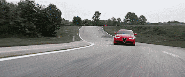Alfa Romeo Giulia Quadrifogio GIFs - Get the best GIF on GIPHY