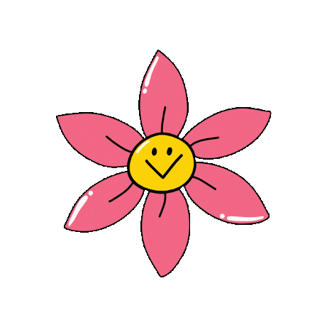 Flower Smile Sticker by SHINSEGAE for iOS & Android | GIPHY