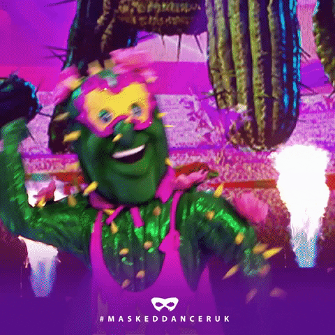 Dance Fire GIF by The Masked Singer UK & The Masked Dancer UK - Find ...