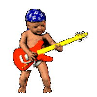 Butt Rock Baby Sticker for iOS & Android | GIPHY