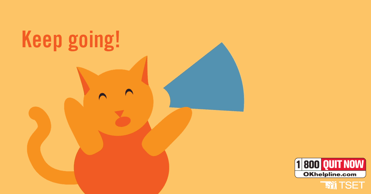 Keep Going GIF by Oklahoma Tobacco Helpline - Find & Share on GIPHY