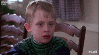 Home Alone Scream Gif