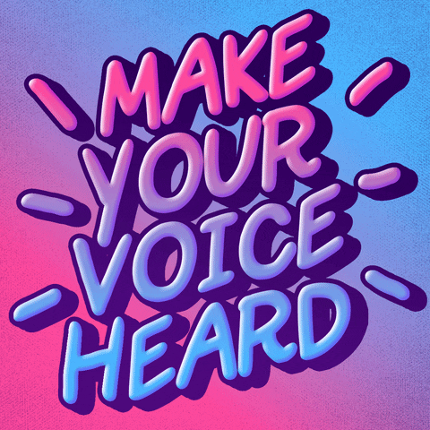 Your Voice Matters GIFs - Get the best GIF on GIPHY