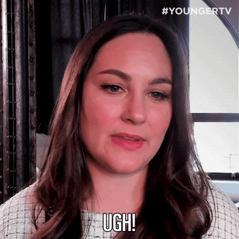 Groan Ugh GIF by YoungerTV - Find & Share on GIPHY