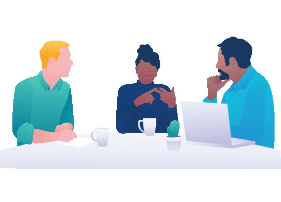 People Talking Animated Gif