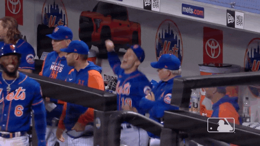 Happy Ny Mets GIF by New York Mets - Find & Share on GIPHY