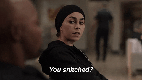 Snitch Reaction GIF by 9-1-1: Lone Star - Find & Share on GIPHY
