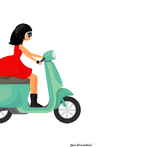 Ride Calling Sticker by ArtBox Global for iOS & Android | GIPHY