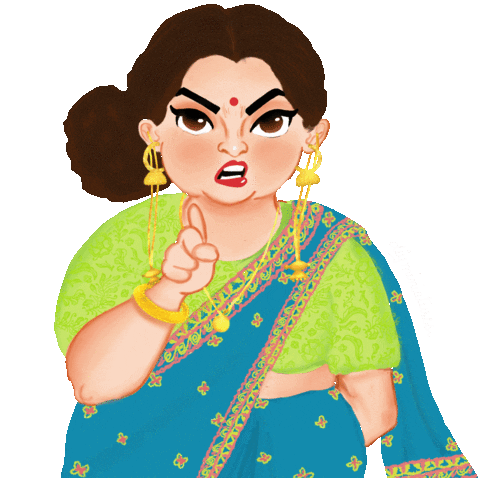 Angry Mother Clip Art