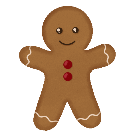 Christmas Gingerbread Sticker for iOS & Android | GIPHY