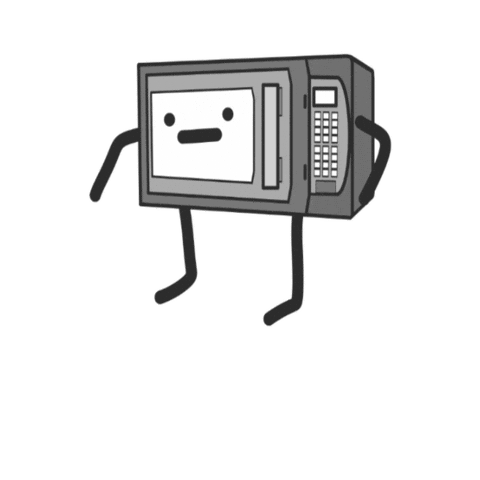 Microwave Jumping Sticker for iOS & Android | GIPHY