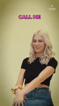 Call Me Gesture Gif