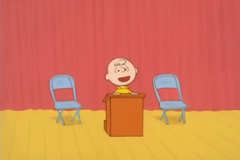 Youre Not Elected Charlie Brown GIF by Peanuts - Find & Share on GIPHY