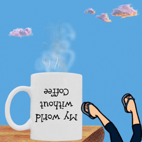 Coffee Time GIF by Jennifer Accomando - Find & Share on GIPHY