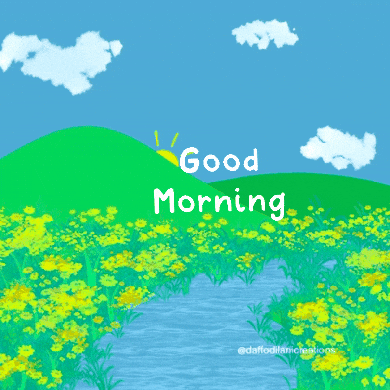 Good Morning Water GIF by Daffodilanicreations - Find & Share on GIPHY