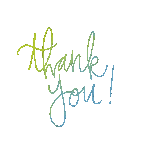 Thank You Writing Gif
