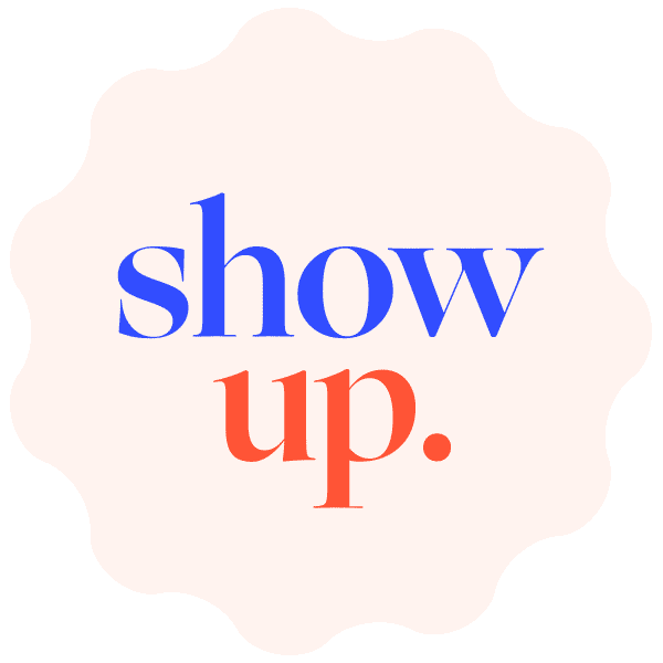 Show Up Us Election Sticker by makelike design for iOS & Android | GIPHY