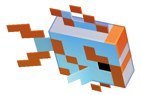 Ocean Hello Sticker by Minecraft for iOS & Android | GIPHY