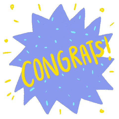 Congratulations Good Job Sticker by curly_mads for iOS & Android | GIPHY
