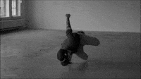 Breakdancing Cat Gif