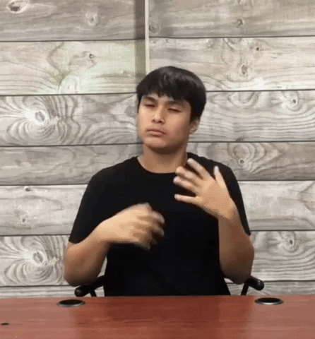Sign Language Character GIF by CSDRMS - Find & Share on GIPHY