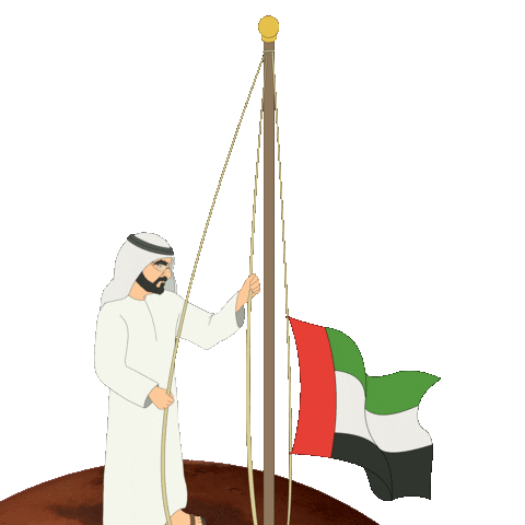 Flag Uae Sticker for iOS & Android | GIPHY