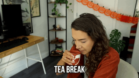 Tea-break GIFs - Get the best GIF on GIPHY