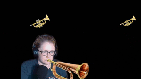 Trumpet GIF - Find & Share on GIPHY