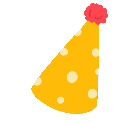 Birthday Party Hat Gif