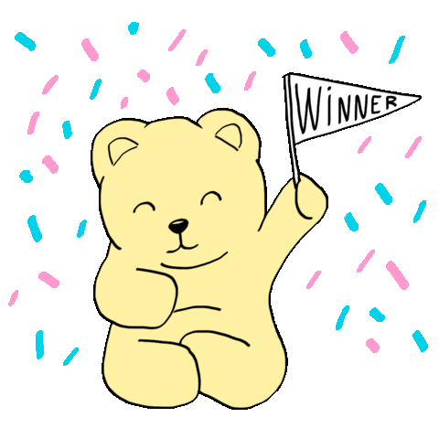 Winner Contest Sticker by Gumi Bears Latam for iOS & Android | GIPHY
