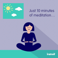 Benefits of Meditation + Deep Breathing! by Entertainment GIFs | GIPHY