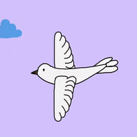 Flying Dove Animated Gif