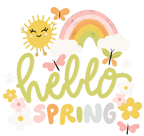 Happy Spring Sticker for iOS & Android | GIPHY