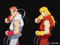Ryu Shoryuken Gif