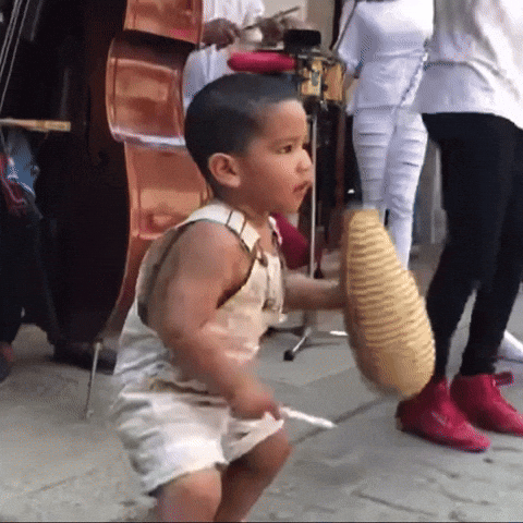 Excited Little Kid Gif