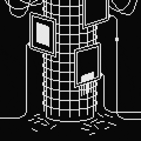 Bw Pixel Art GIFs - Find & Share on GIPHY
