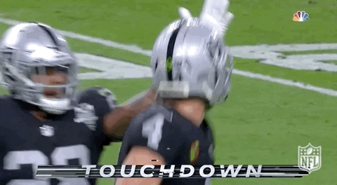 Las Vegas Raiders Football GIF by NFL - Find & Share on GIPHY