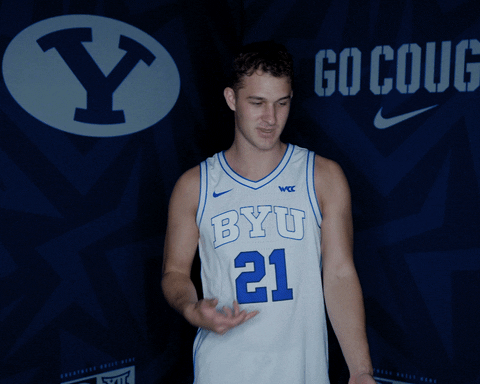 Byu Basketball GIF by BYU Cougars - Find & Share on GIPHY