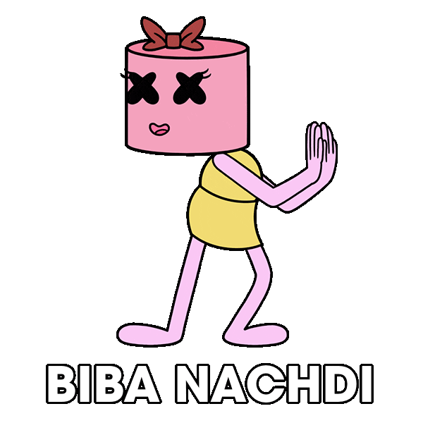 Mello Biba Sticker by JioSaavn for iOS & Android | GIPHY