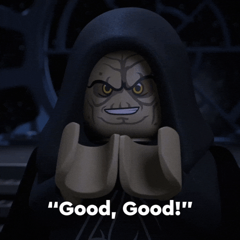 Emperor Palpatine Good Good Gif