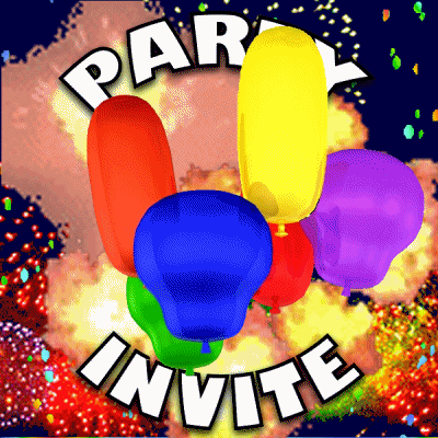 Party Invitation GIF - Find & Share on GIPHY