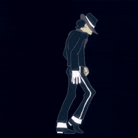 Michael Jackson Moonwalk Gif