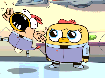 Space Chicken In Space GIFs - Get the best GIF on GIPHY