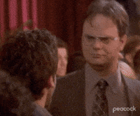 Awkward Hug The Office